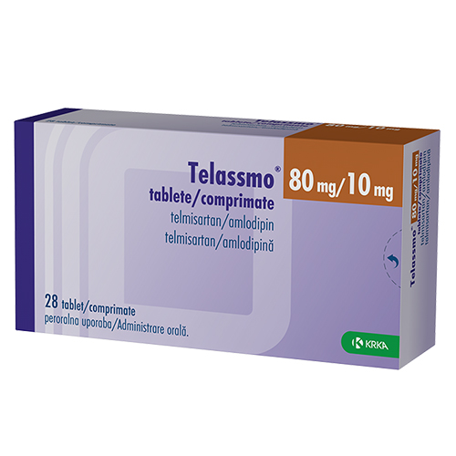 Telassmo 80 mg/10 mg tablete | Krka